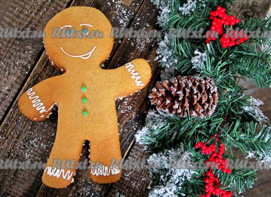 Торт "Пряничный человечек": 20 фото в рецепте